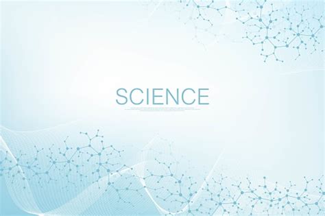 분자 구조 배경 Dna 분자와 과학 템플릿 벽지 또는 배너 육각형 파도 흐름으로 분자 배경을 아스트랙 벡터 그림입니다 0명에 대한 스톡 벡터 아트 및 기타 이미지 Istock