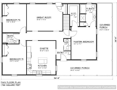 Famous Ideas 22 3 Bedroom House Plan Dwg