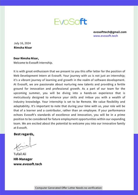 Rimsha Nisar On Linkedin Evosofttech Internship Excited Techindustry