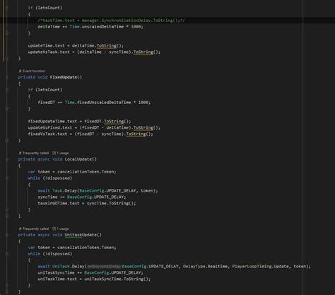 Taskdelay In While Loop Have Accumulating Delay Unity Engine Unity Discussions