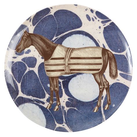 Equus Dinner Plates Set Of 4 Clearance