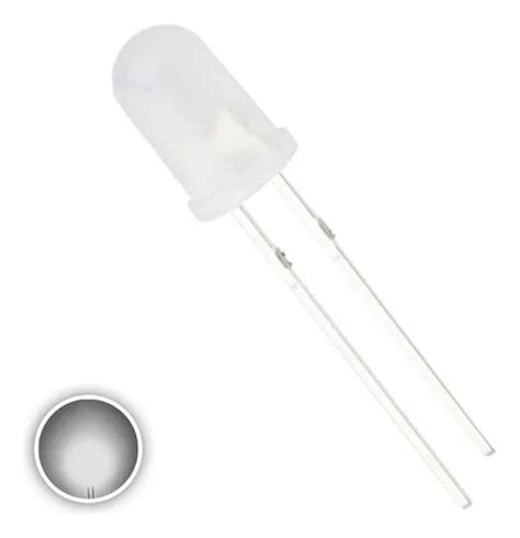 20 Led Branco Difuso 5mm Para Arduino Pic Raspberry Pi Nf E Mercadolivre