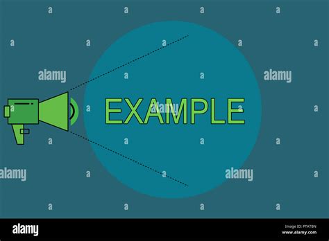 Word Writing Text Example Business Concept For Illustration Sample Model To Follow Guide