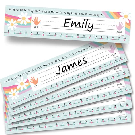 25 Retro Desk Name Plates For Classroom Classroom Name Tags