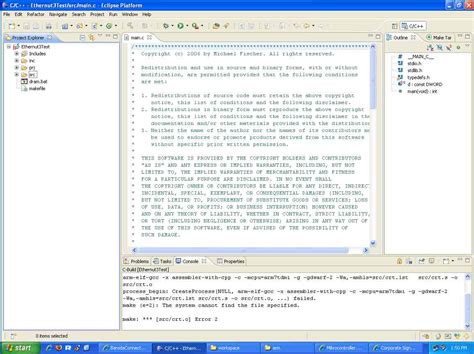 YAGARTO IDE COMPILE ERROR EmbDev Net