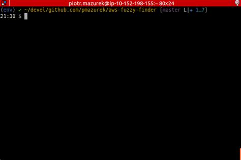 Github Pmazurekaws Fuzzy Finder Zap Ssh Into Instances Using Fuzzy Search