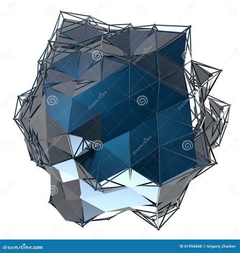 structure 3d render computer graphics cg crystal illustration one from the set more in my