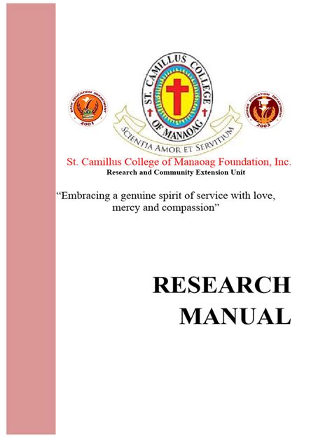 Research Manual Updated Pdf Thesis Innovation