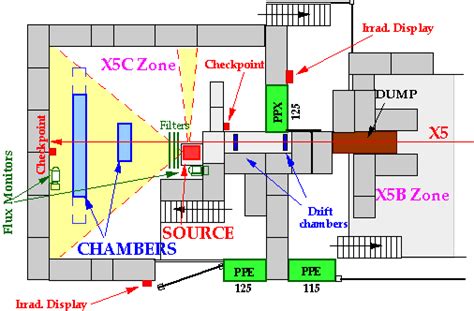 The Gamma Irradiation Facility X5 Beam At Cern Download Scientific Diagram