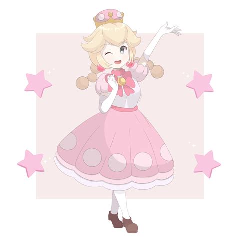 Super Mario Bros Princess Peachette By Chocomiru02 On Deviantart