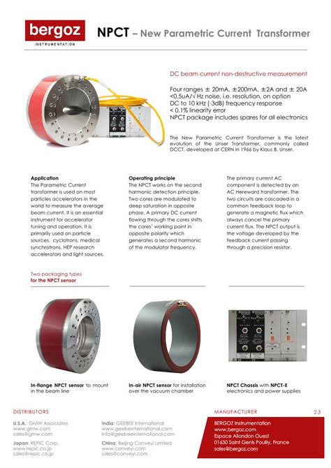 Pdf Npct New Parametric Current Transformer Bergoz Dokumen Tips