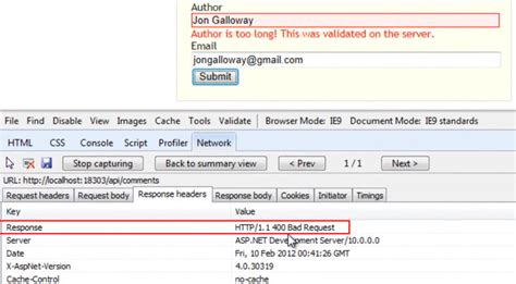 Jon Galloway Aspnet Web Api Screencast Series Part 5 Custom Validation