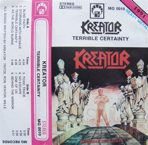 Kreator Terrible Certainty Encyclopaedia Metallum The Metal Archives