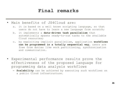 Ppt Scalable Script Based Data Analysis Workflows On Clouds