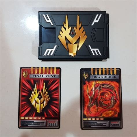 Csm Ryuki Deck With 2 Cards Kamen Rider Ryuki Bandai Shopee Malaysia