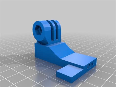 Free 3d File Maker Select Wanhao Duplicator I3 Build Plate Gopro Mount