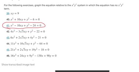 solved for the following exercises graph the equation
