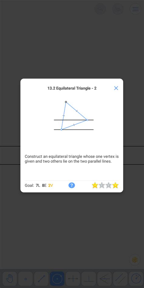 Geometry How To Construct An Equilateral Triangle Whose One Vertex Is Given And Other Two