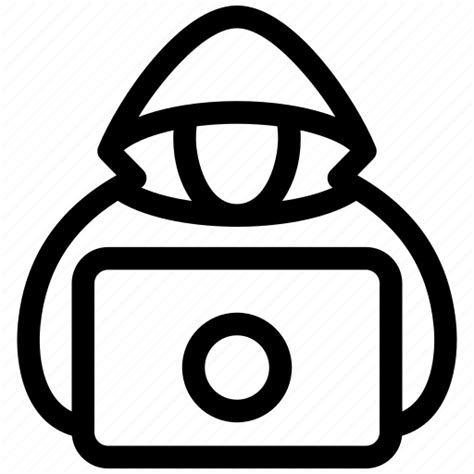 Hacker Computer Security Cyber Hacking Network Icon Download On