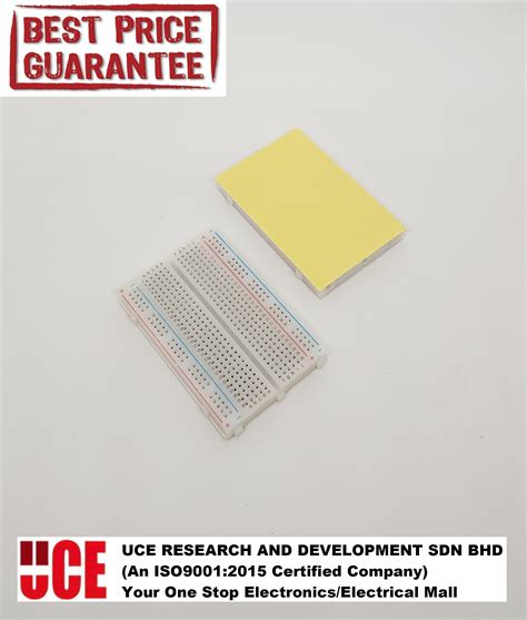 Mini Solderless Breadboard 400 Tie Points 85 X 55cm For Arduino Mini Solderless Breadboard 400 Tie Points 85 X 55cm For Arduino