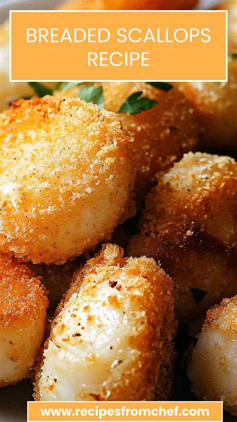 Breaded Scallops Recipe Recipes From Chef