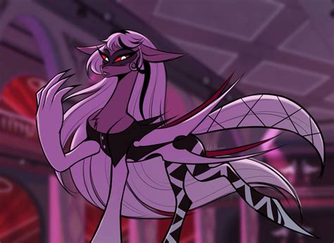 Hazbin Hotel Mlp Fan Art Carmilla Carmine By Henorikim On Deviantart