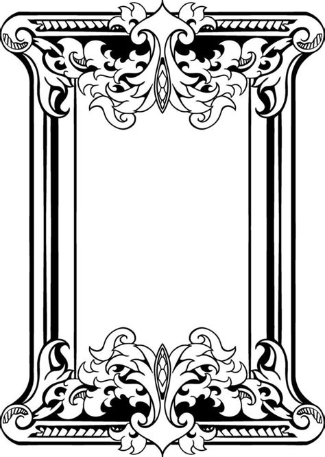 Antique Fancy Frame Vector Art Icons And Graphics For Free Download