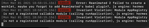 React Native Reanimated Reanimated 2 Failed To Create A Worklet