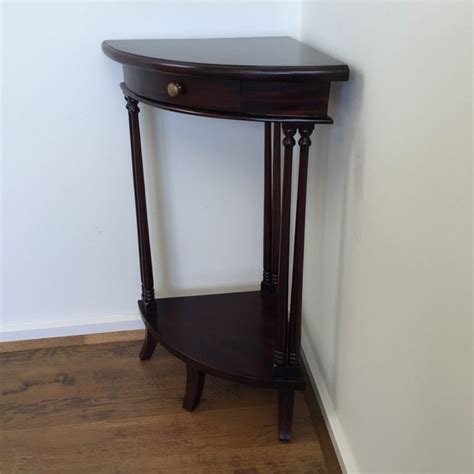 Solid Mahogany Wood Corner Lamp Table Turendav Australia Antique Reproduction Furniture