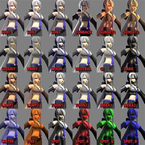 Shader Comparison Iwara