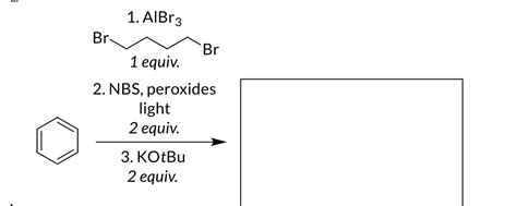 Solved Show Each Step With Arrows To Get The Final Product