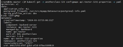 configmap and secret