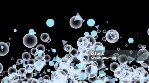 Bubble Foam Particle Effect Graphic Abstract Background Stock Illustration Download Image Now
