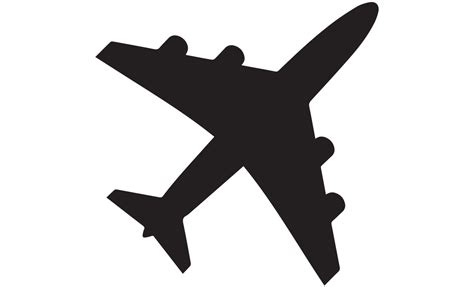 Plane Icon Png White Download Airplane Aircraft Airline