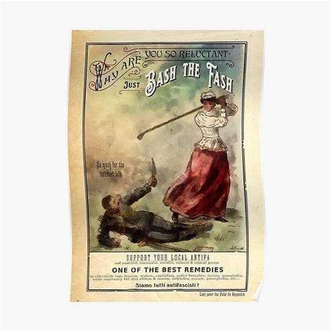 Bash The Fash Poster By EchoppeDeLoki Redbubble