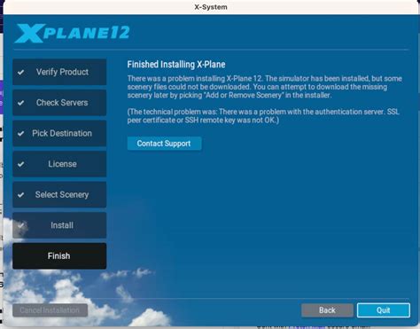X Plane 12 Installer Error X Plane 12 Technical Support X Plane Org Forum