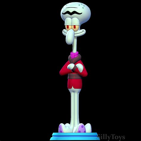 Squilliam Spongebob Squarepants 3d Print Model By Sillytoys On Deviantart
