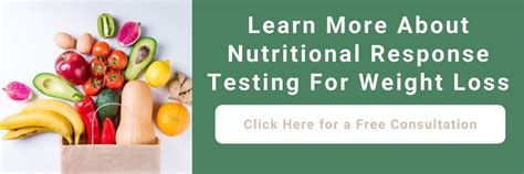 Nutritional Response Testing For Weight Loss