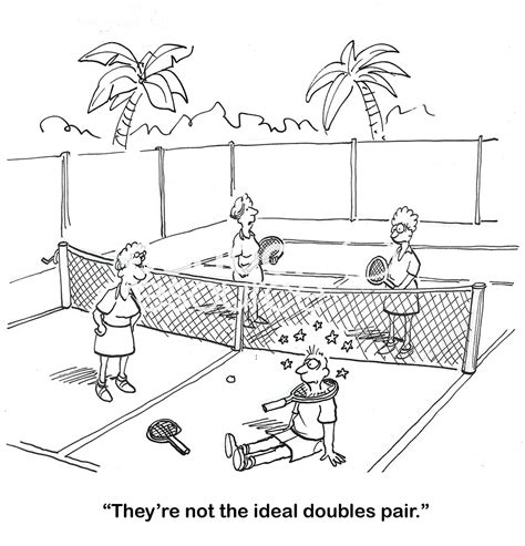 ideal doubles pair cartoon resource
