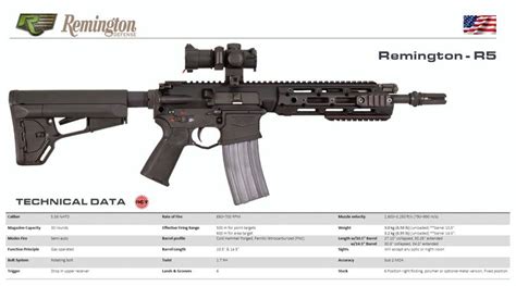 Remington R5 Remington 5 Streamline Remington Tac 13
