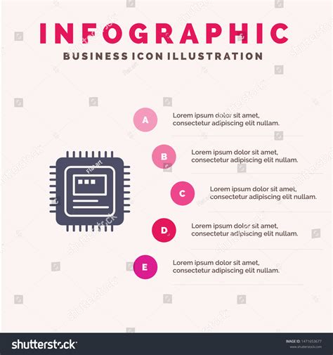 Cpu Storage Computer Hardware Infographics Presentation Stock Vector Royalty Free 1471653677