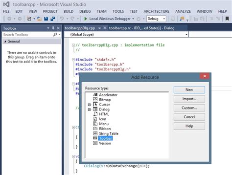Visual Mfc Ctoolbar C Desenvolvimento Código Aberto