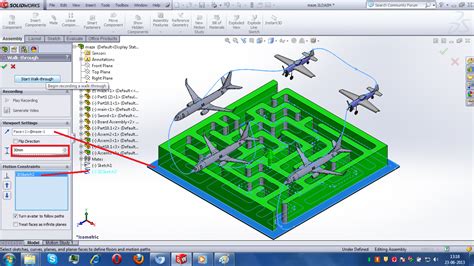How To Use Add Walk Through Command In Solidworks Grabcad Tutorials