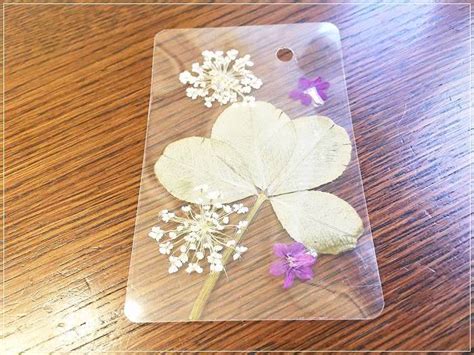 ダイソー押し花をラミネートでしおりにめくるだけで作れる ゆうゆうブログ