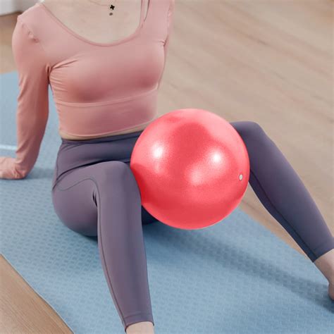 Yamb 10 Inch Pilates Ball Small Exercise Ball，yoga Ball Exercise Ball