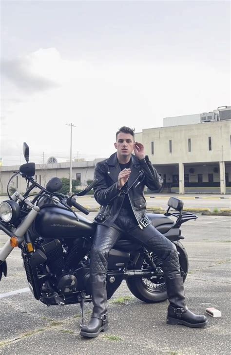 Hot Sexy Guy In Leather Jacket Smoking Thisvid Com