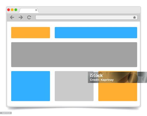 응답 디자인간단한 그림자 흰색 바탕에 브라우저 창을 열었다 브라우저 템플릿 이랑 0명에 대한 스톡 벡터 아트 및 기타 이미지 0명 공란 그림자 Istock