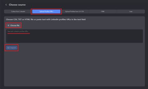 How To Upload Profiles Urls Into Linked Helper Linked Helper