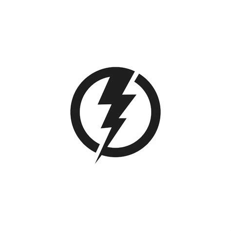Lightning Symbol Vector Illustration Premium Ai Generated Vector