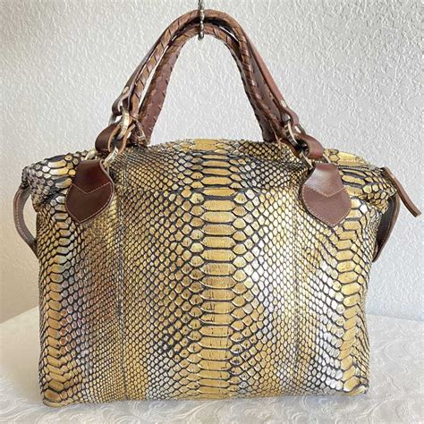 Pauric Sweeney Python Satchel Gem